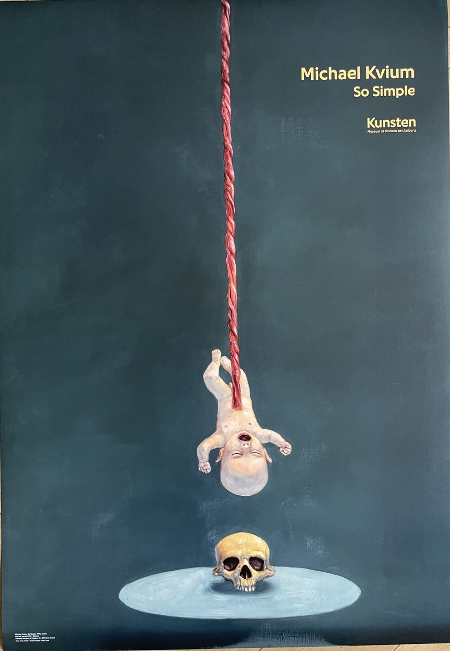 Michael Kvium, So Simple, 1995, Udsnit, Copyright Michael Kvium | €265 ...