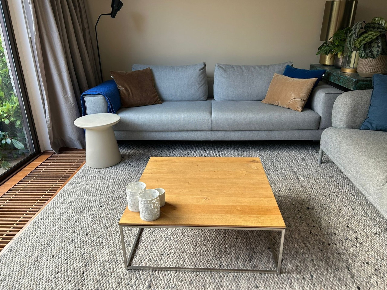 Ethnicraft Dünne Eiche Couchtisch 80 X 80 X 30 Cm | €195 | Whoppah