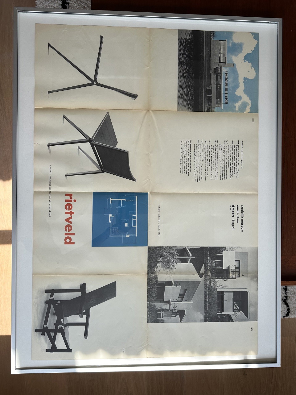 Rietveld-Plakat / Stedelijk Museum Ausstellung 1959 Kat. 205 | €75 ...