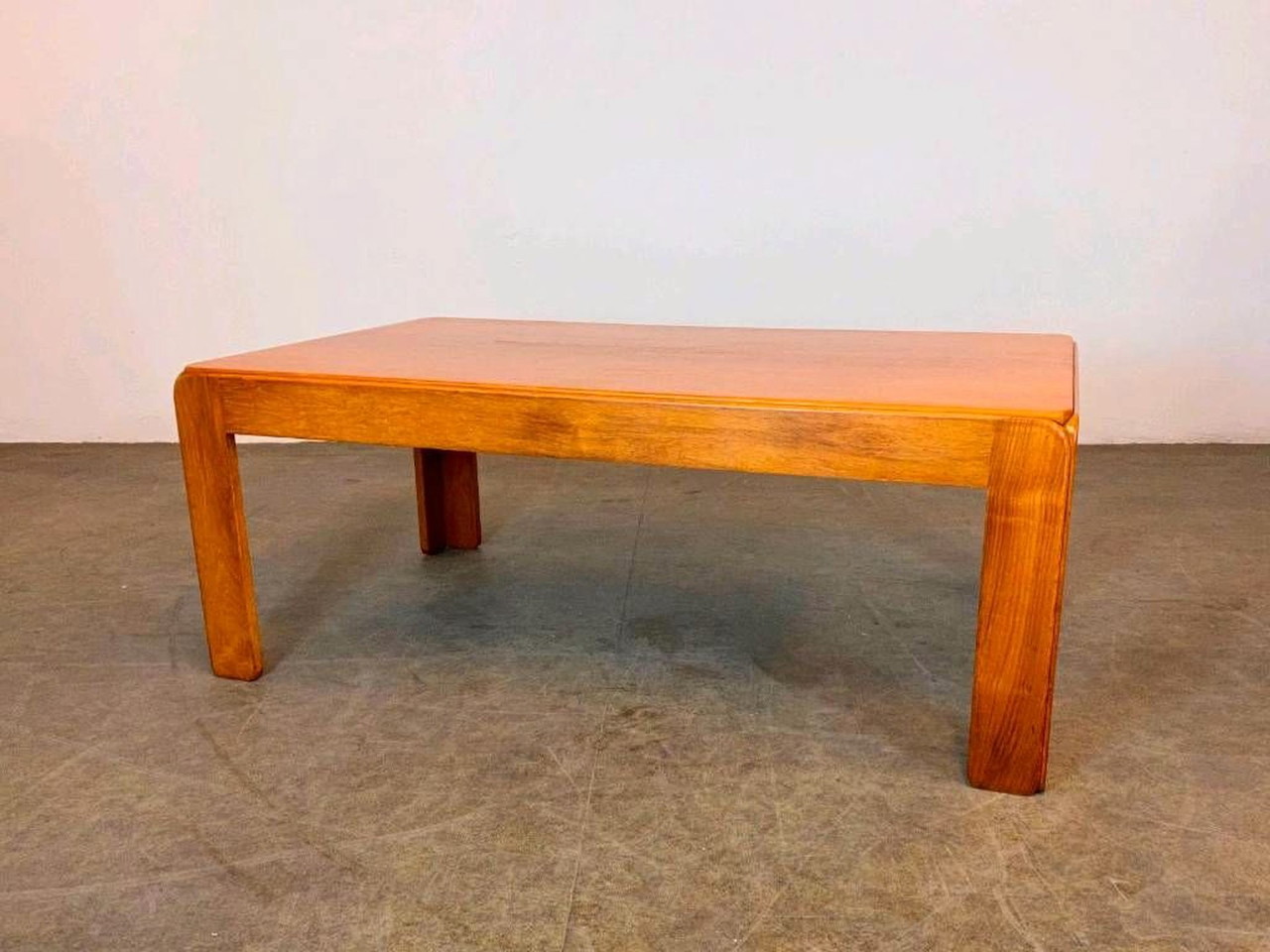 Modern teak coffee table store