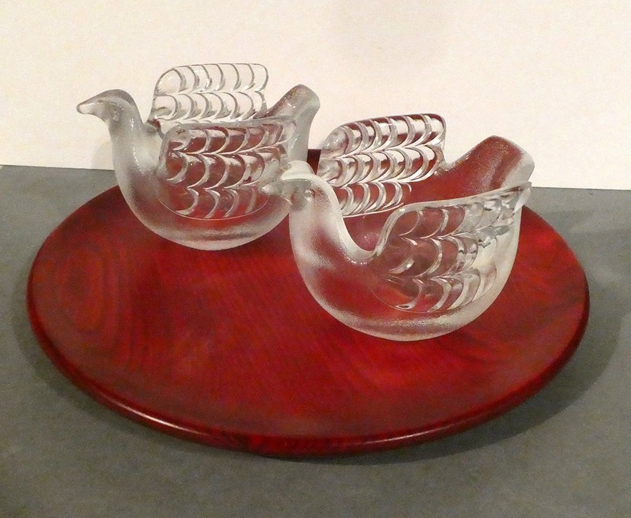 2 Windlichter Rosenthal, Birdy, Lisa Larson, Roter Holzteller Karl ...