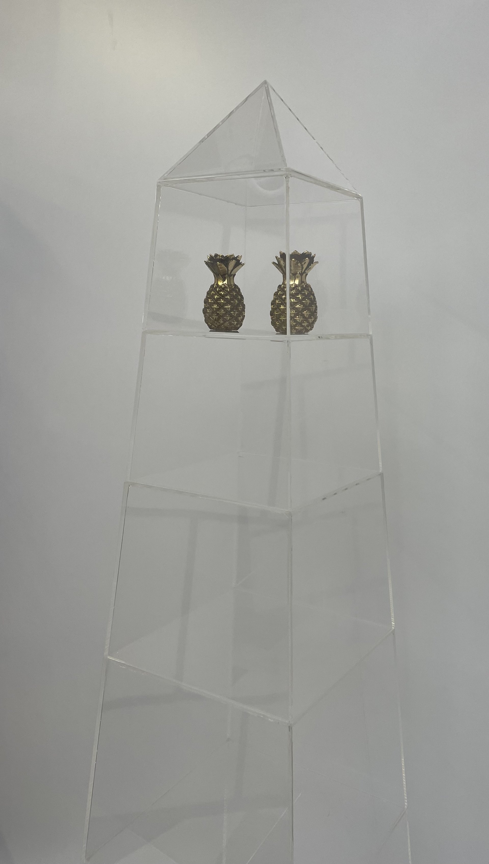 Vitrinenpyramide aus Plexiglas | 400 € | Whoppah