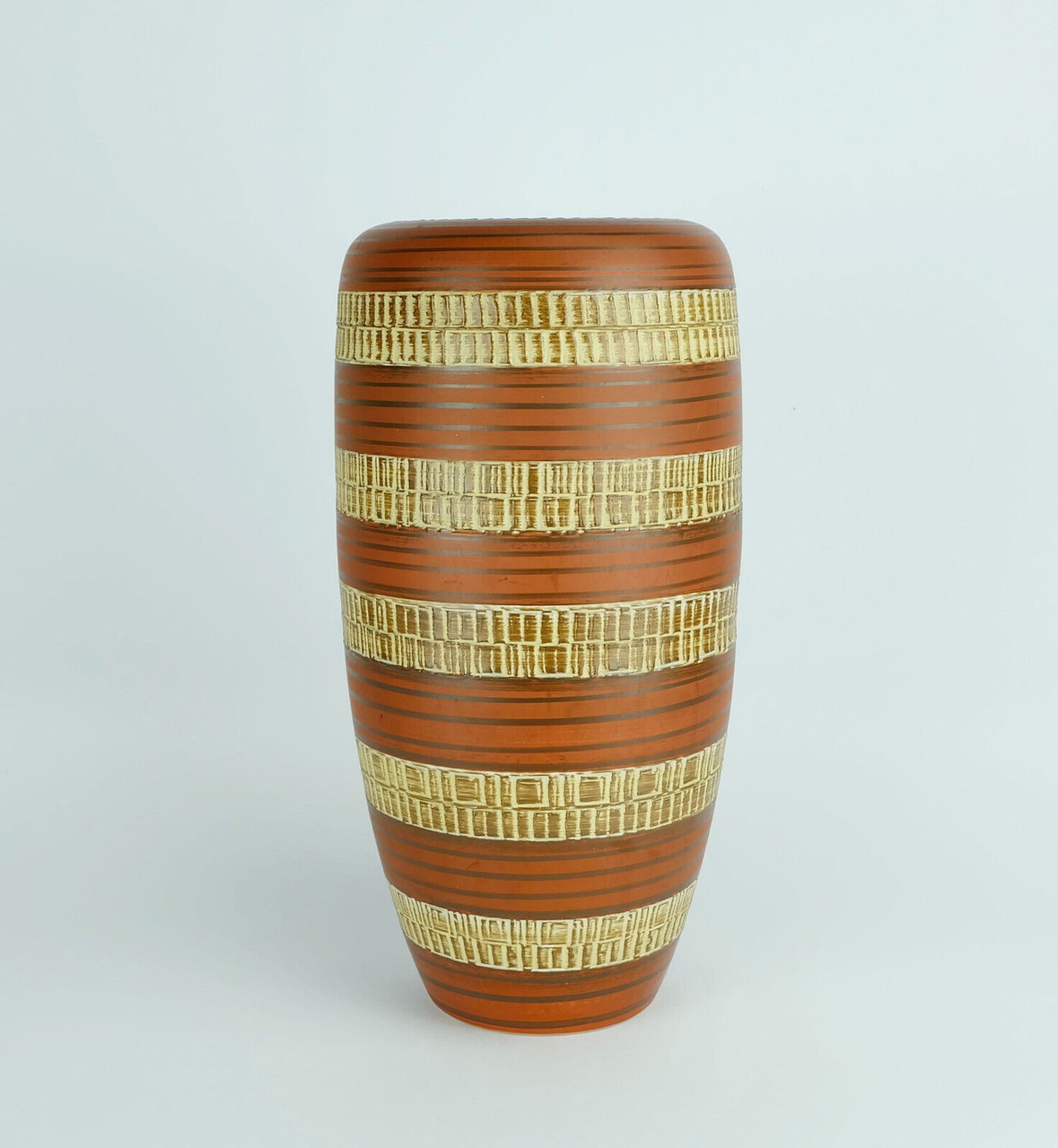 Westdeutsche Vase aus der mid century von Duemler & Breiden, Modell 166 ...