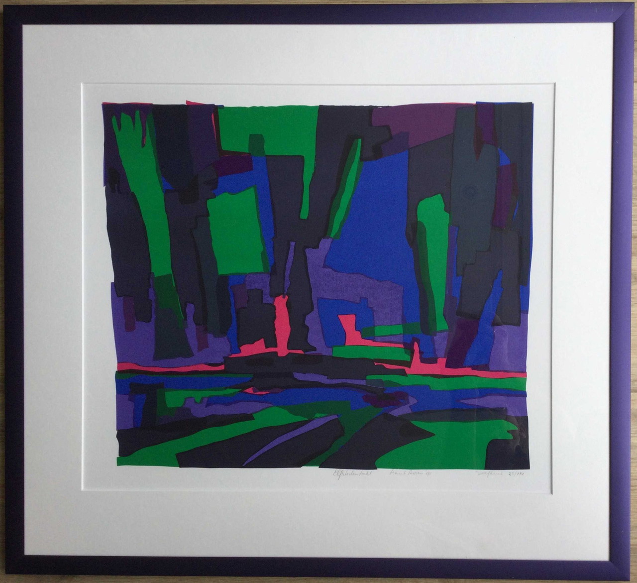 Frank Rosen | "Eleven Cities Tour" - gerahmter Siebdruck | €69 | Whoppah